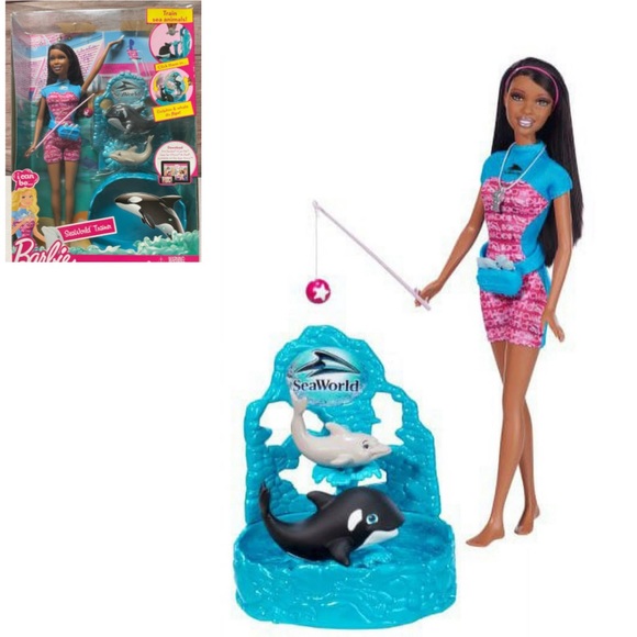 Mattel | Toys | Barbie Nikki Dolphin Doll I Can Be Sea World Trainer ...